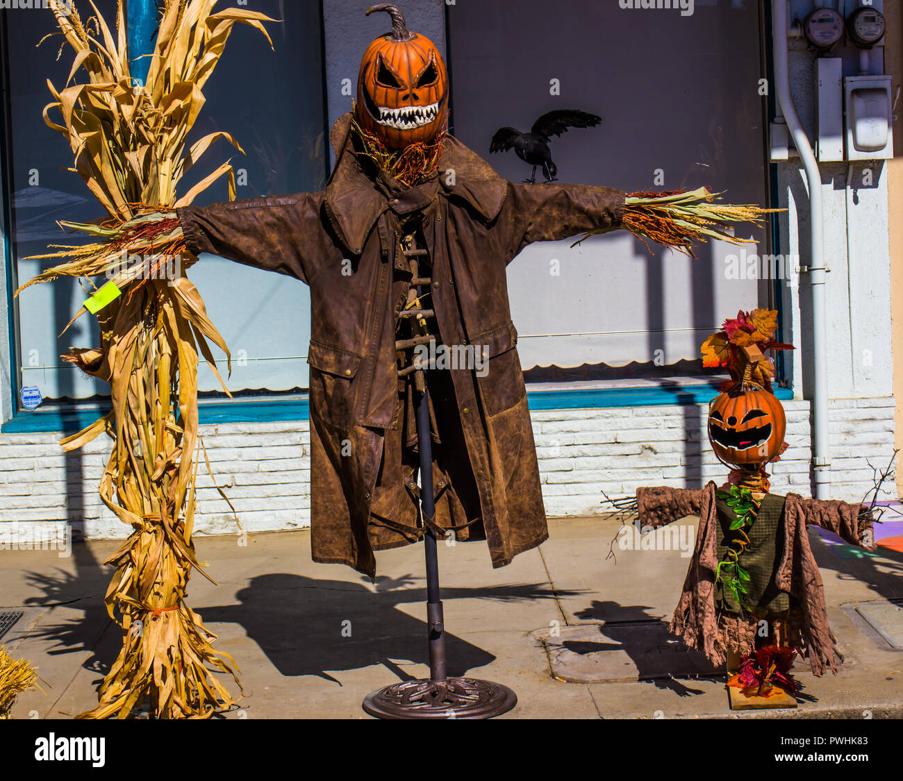 Two Scarecrows High Resolution Stock Photography and Images - Alamy