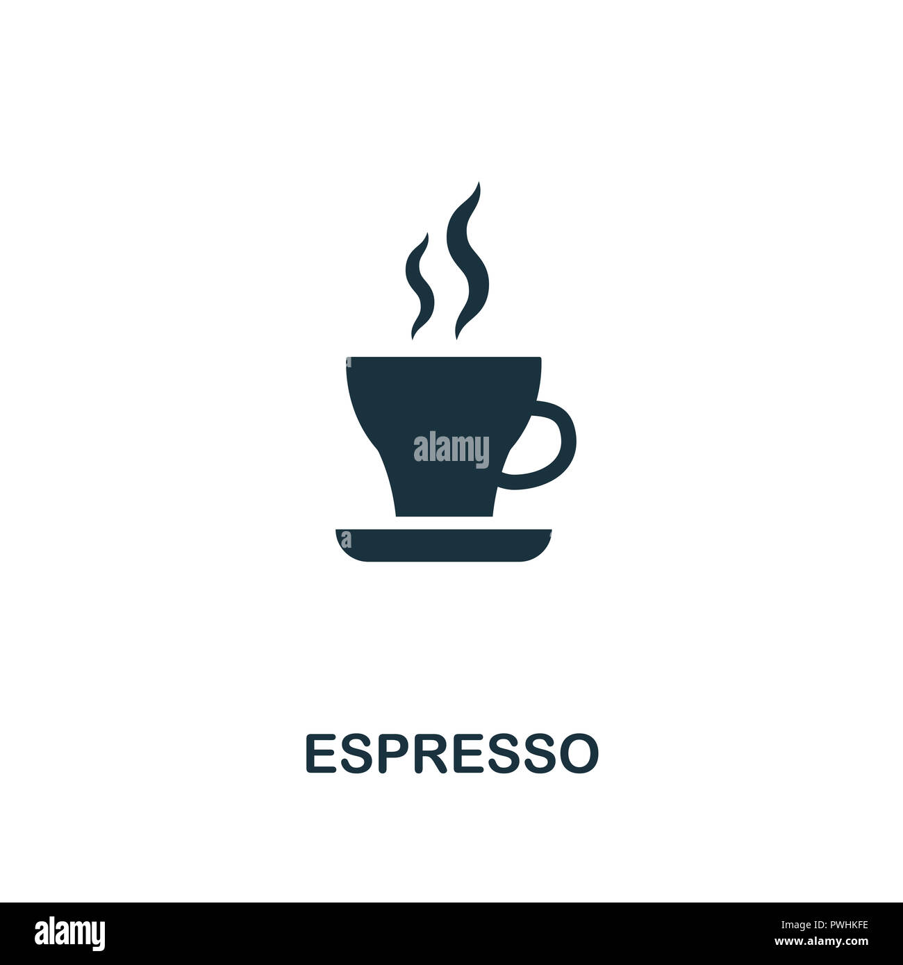 Espresso icon. Premium style design from coffe shop collection. UX and ...