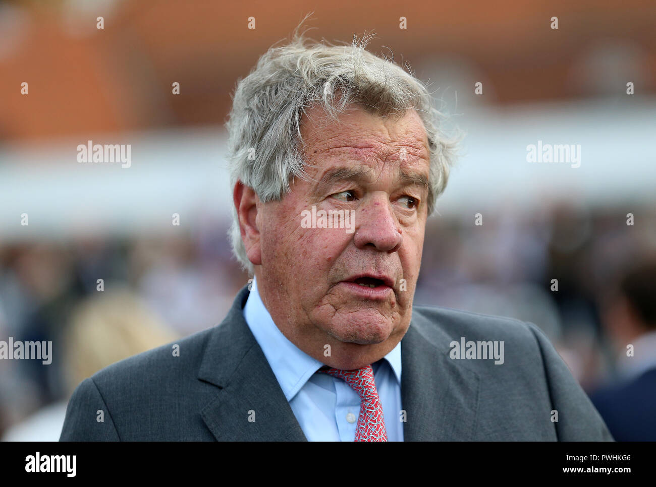 Trainer Sir Michael Stoute Stock Photo - Alamy
