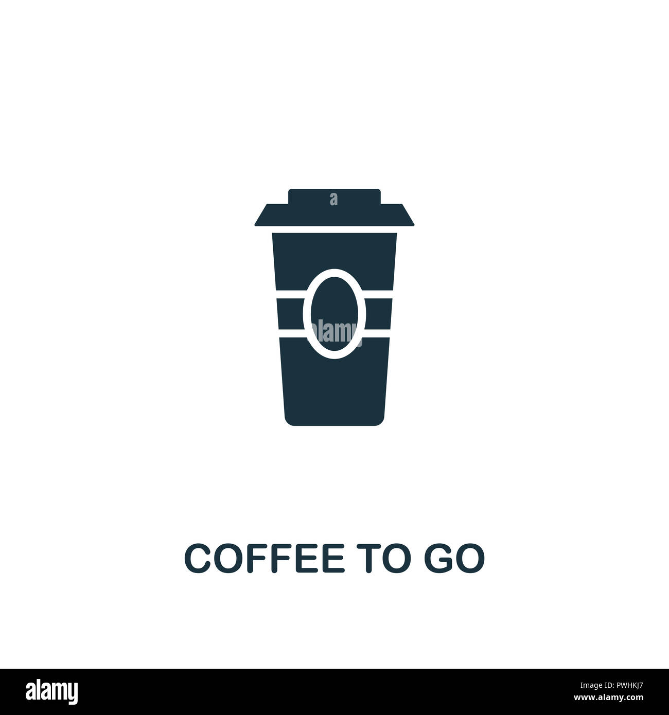 Coffee To Go icon. Premium style design from coffe shop collection. UX ...