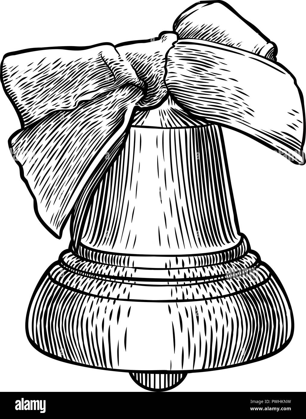 Bell Black And White Clipart