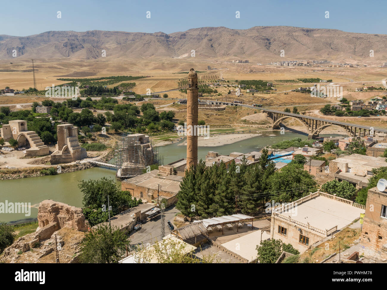 An ancient town located along the Tigris River, Hasankeyf has its ...