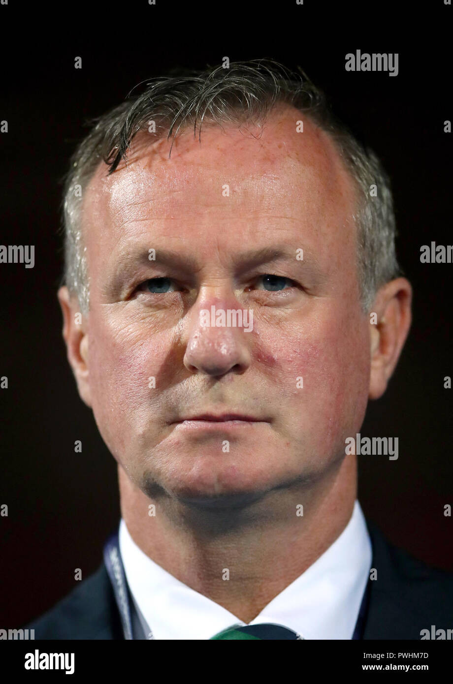 Northern Ireland manager Michael O'Neill Stock Photo - Alamy