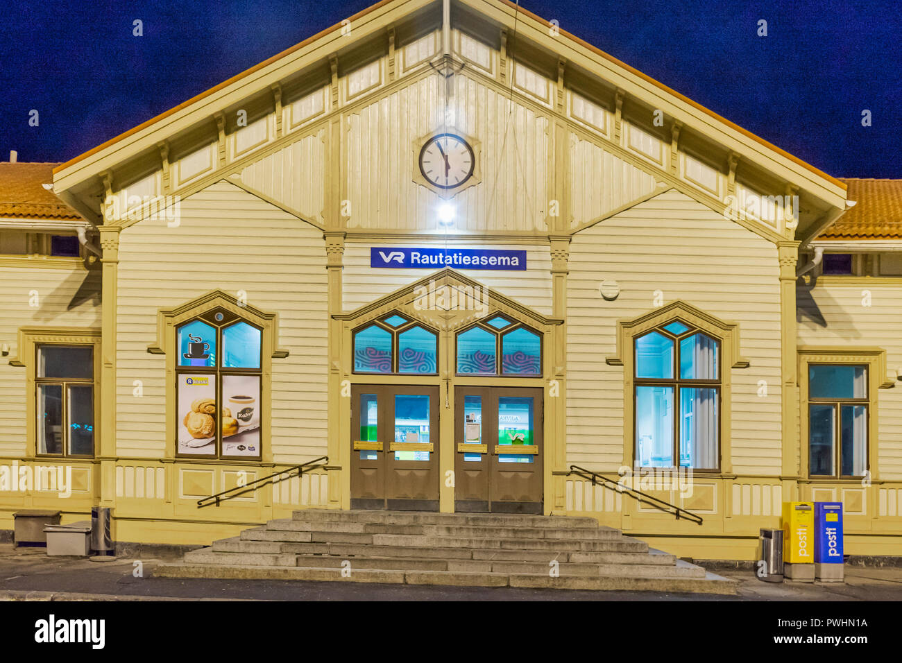 Finland traditional railway station hi-res stock photography and images ...