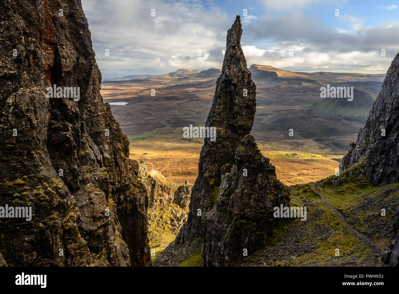 The Needle, the Quiraing, Trotternish Ridge, Isle of Skye, Scotland, Uk ...