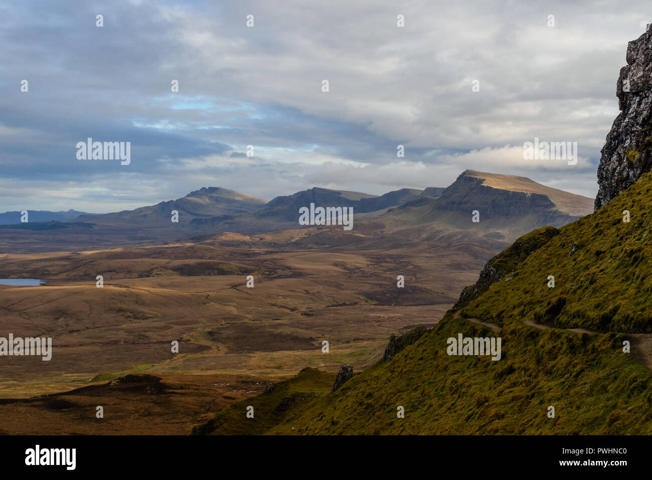 The Quiraing, Trotternish Ridge, Isle of Skye, Scotland, Uk Stock Photo ...