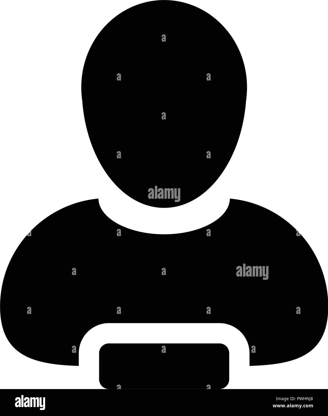Remove Profile icon vector male user person avatar with minus symbol in ...