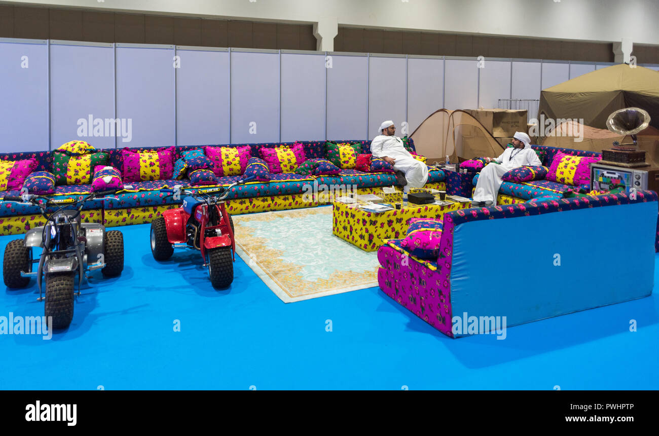 Sep 26, 2018: Comfortable colorful couches, tradional arabic style ...