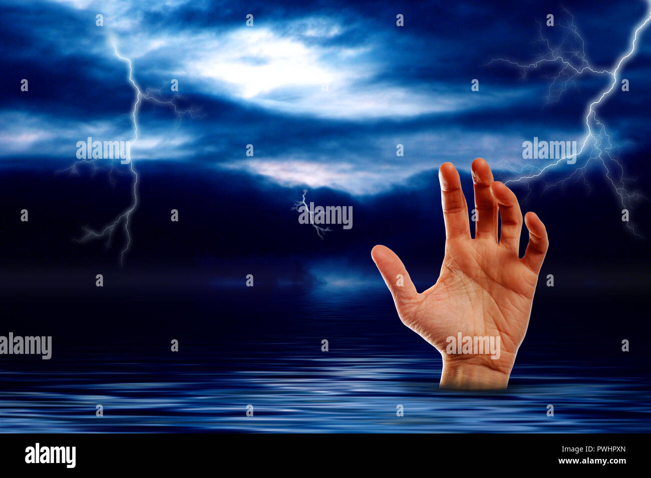 Man emerging water hi-res stock photography and images - Alamy