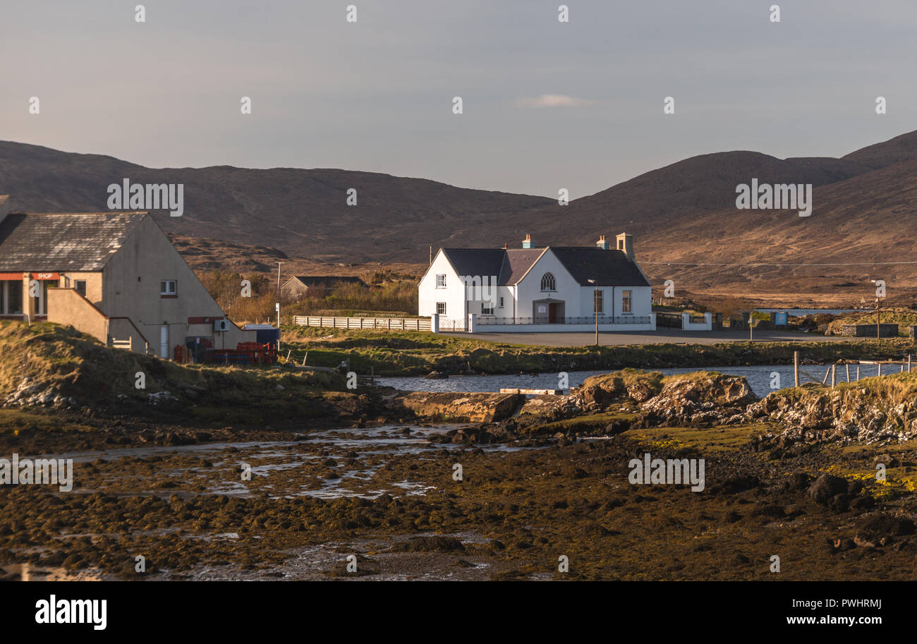 Leverburgh, Isle of Harris, Outer Hebrides, Scotland, Uk Stock Photo ...