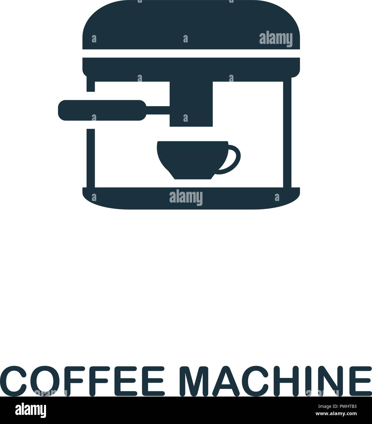 Coffee Machine icon. Premium style design from coffe shop collection ...