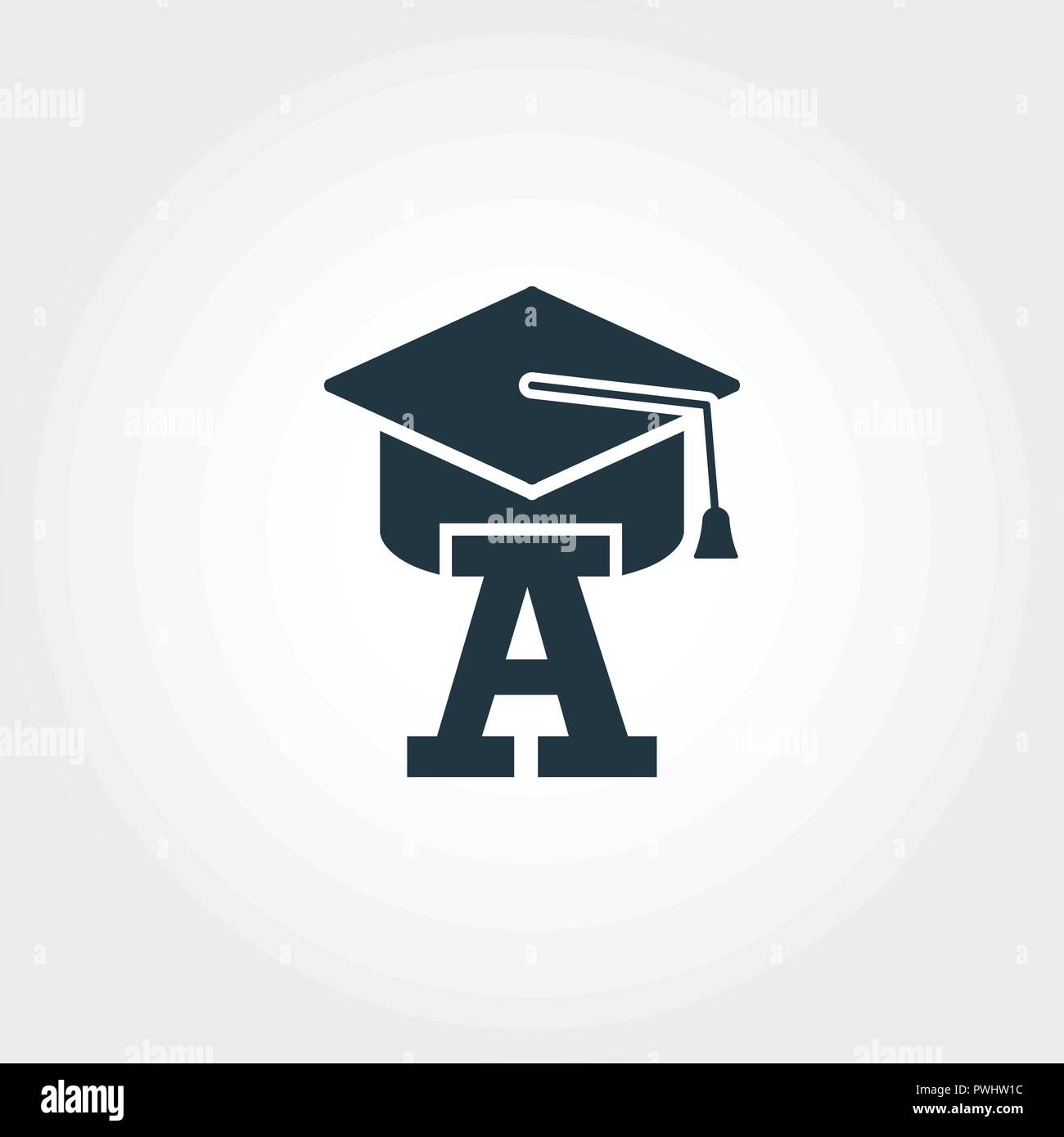 Beginner icon. Premium monochrome design from education icons ...