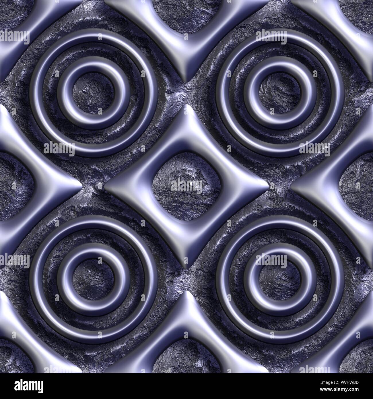 3D effect seamless background, wallpaper decoration pattern Stock Photo ...