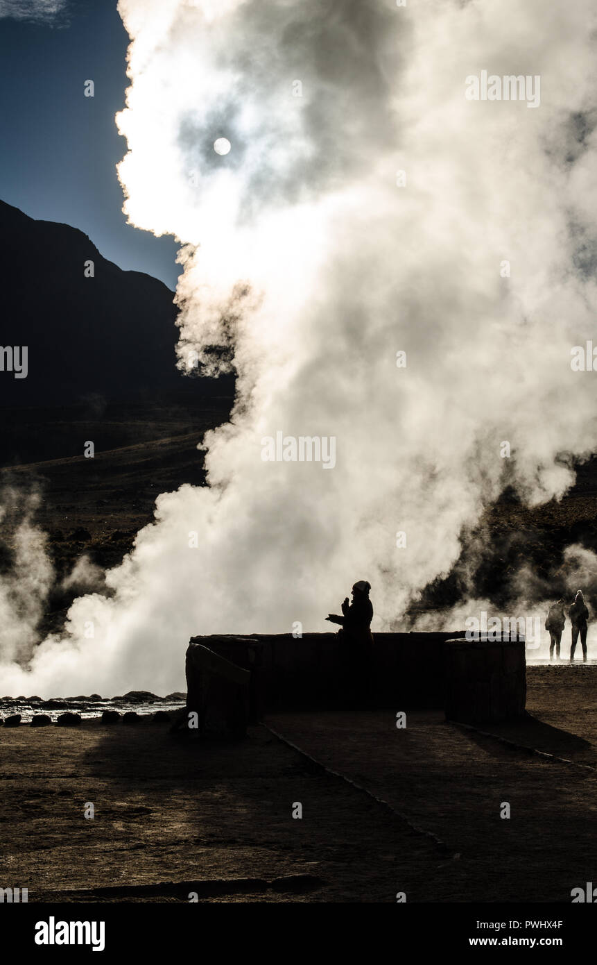 Sun through a steam veil Stock Photo - Alamy