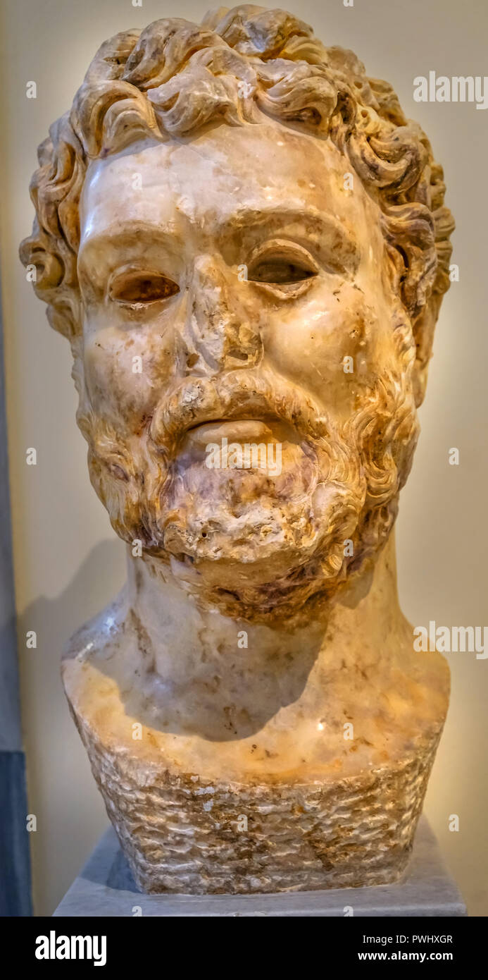 Emperor Septimius Severus Statue National Archaeological Museum Athens ...