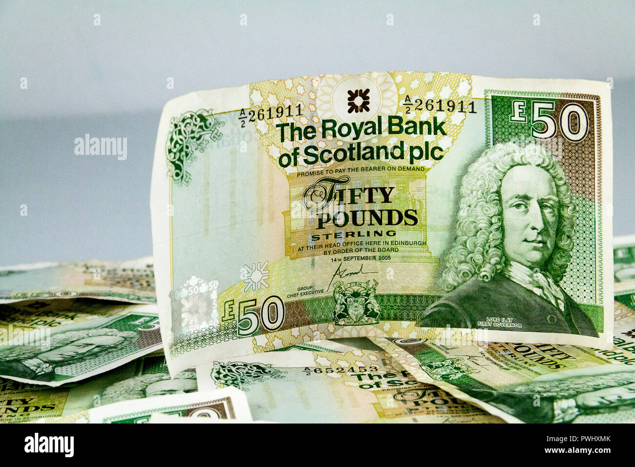 £50 note scotland hi-res stock photography and images - Alamy