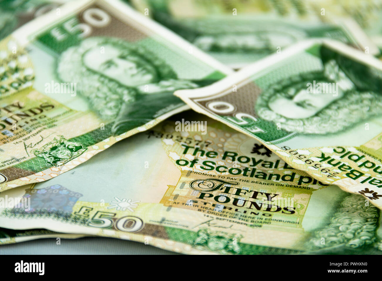 British Fifty Pound Notes Are Here To Stay Stock Photo - Alamy