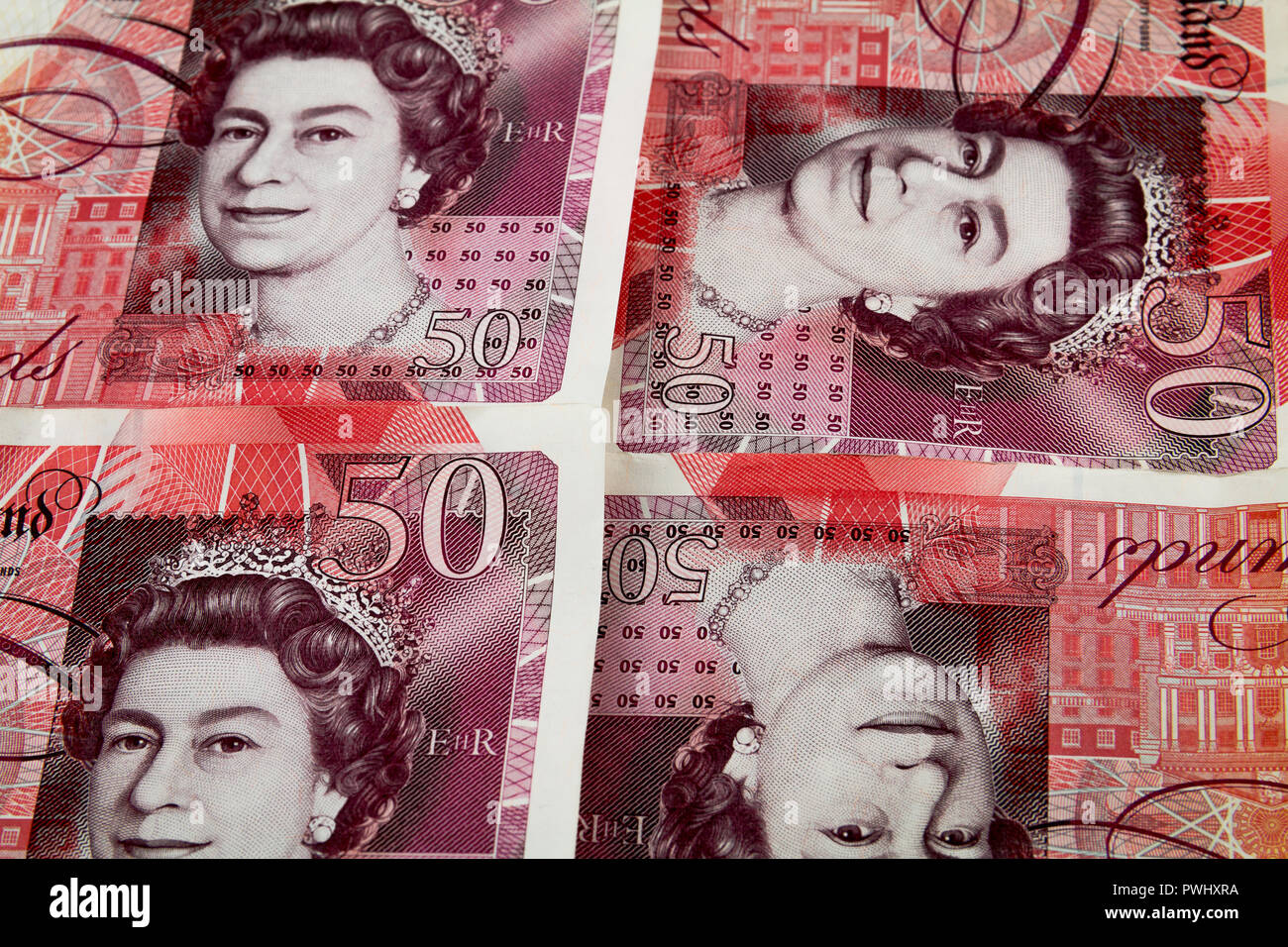 British Fifty Pound Notes Are Here To Stay Stock Photo - Alamy