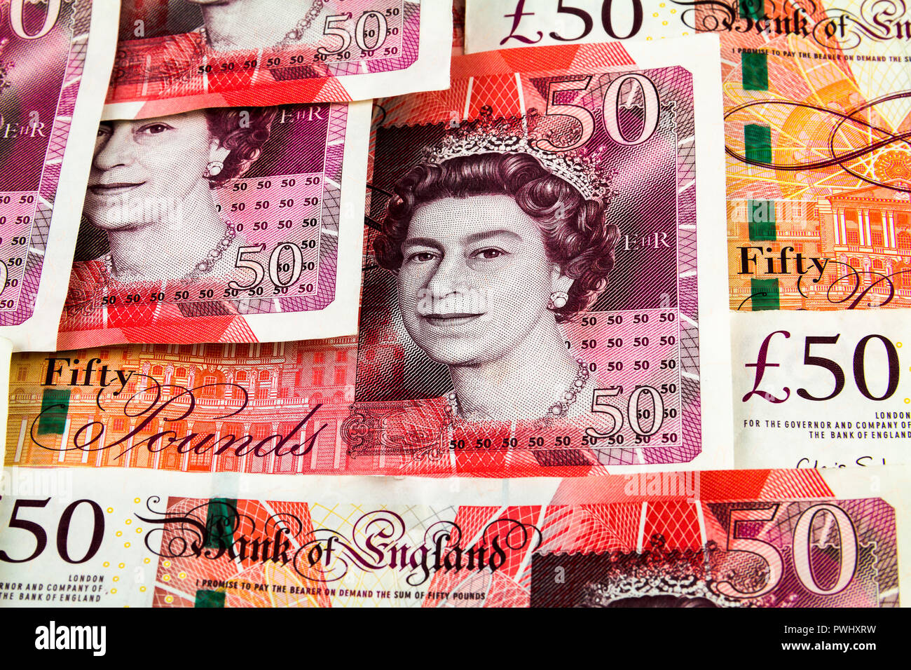 British Fifty Pound Notes Are Here To Stay Stock Photo - Alamy