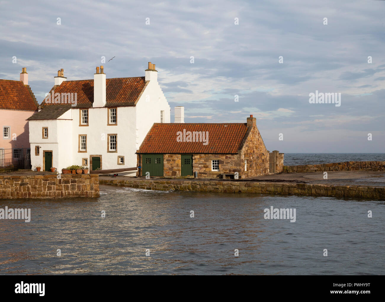 The harbour at Pittenweem in Fife, Scotland Stock Photo - Alamy