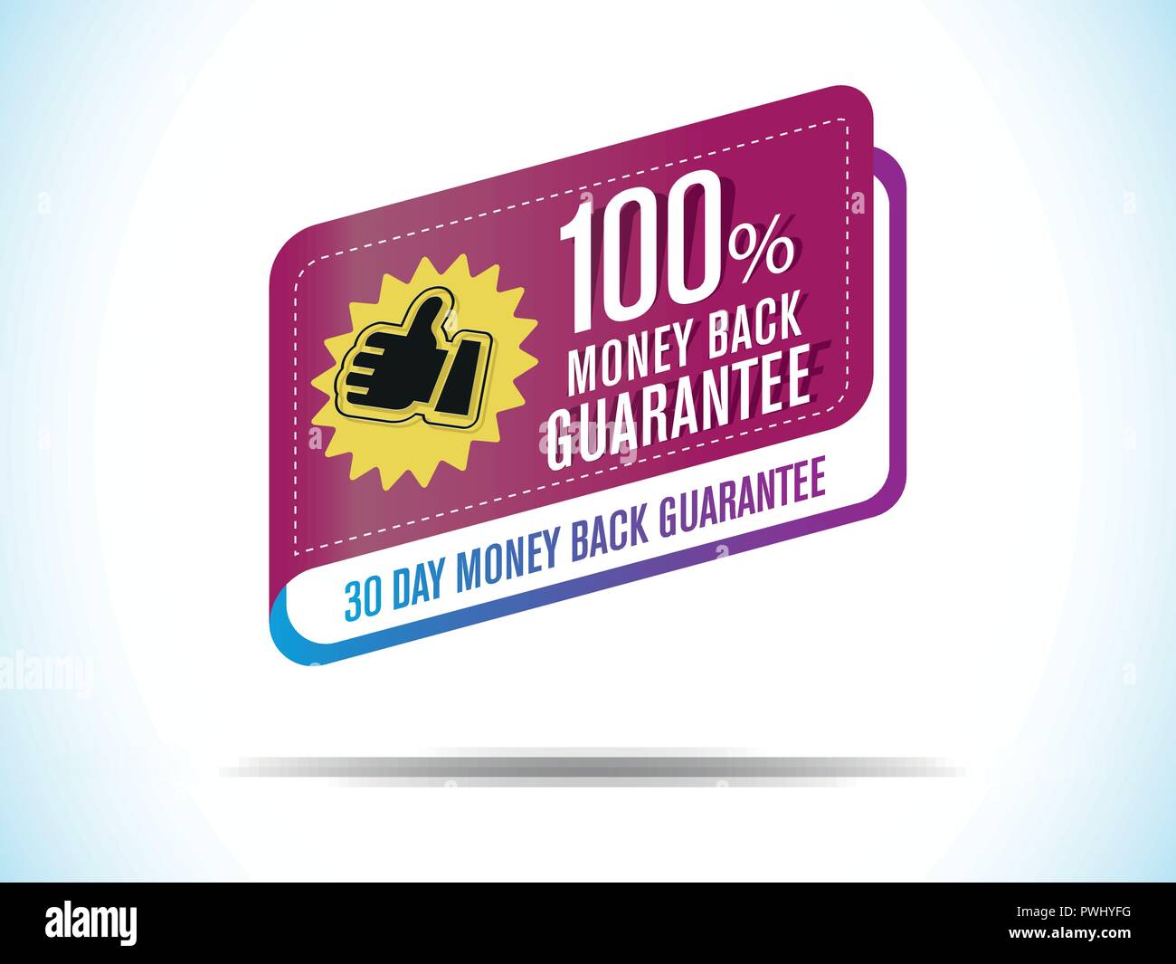 Guarantee and satisfaction label Stock Vector Image & Art - Alamy