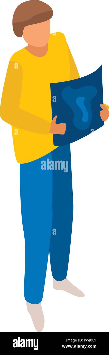 Male graphic designer working Stock Vector Images - Alamy