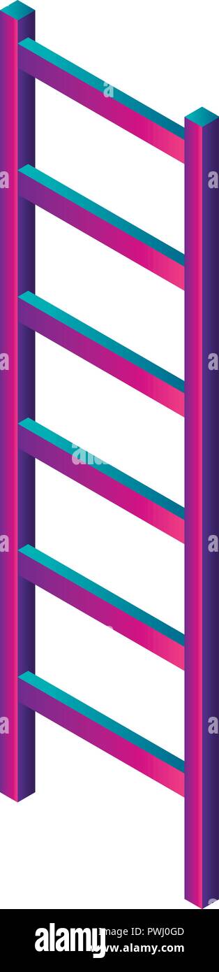 Abstract ladder icon, isometric style Stock Vector Image & Art - Alamy