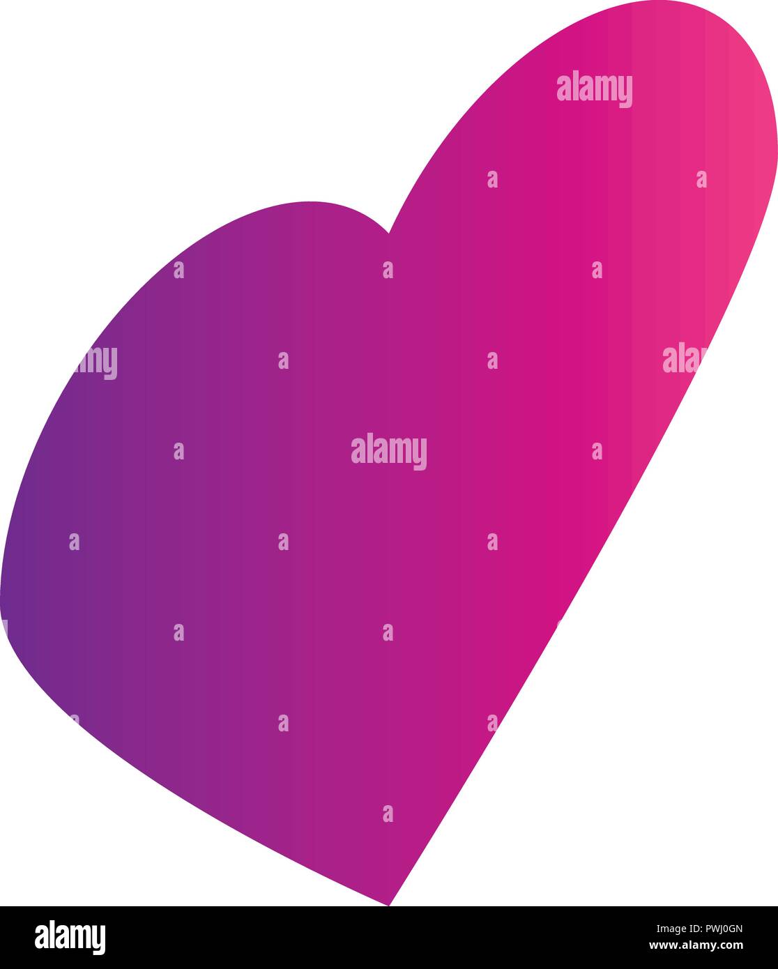 Gradient heart icon, isometric style Stock Vector Image & Art - Alamy