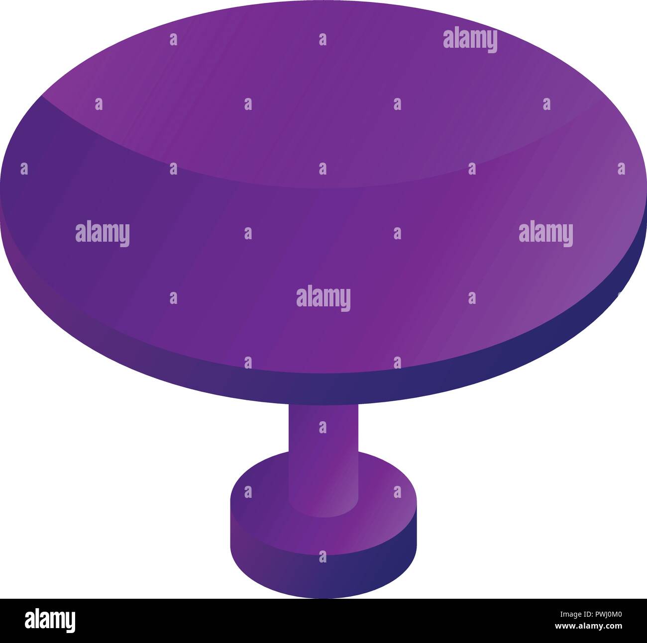 Stylish wooden side table Stock Vector Images - Alamy