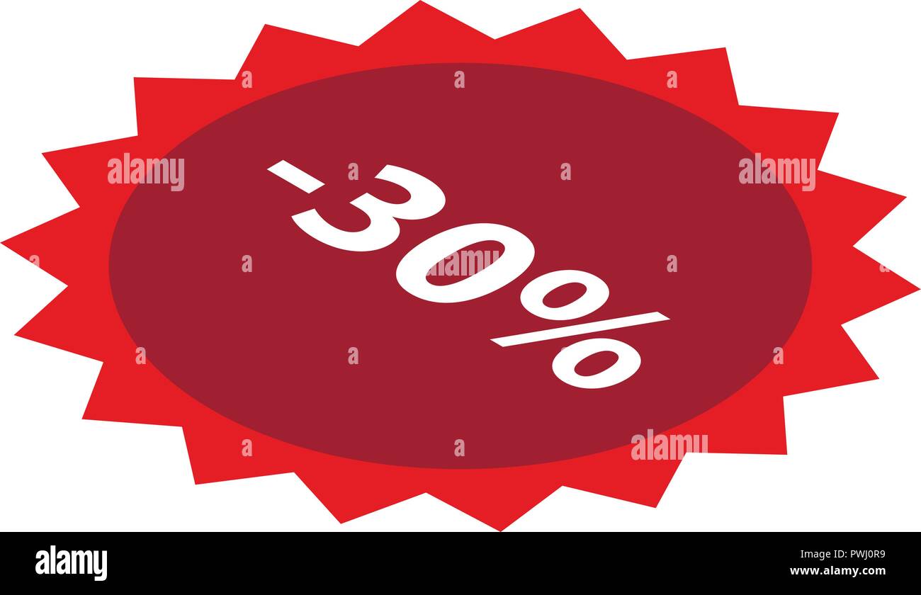 Minus of thirty percent hi-res stock photography and images - Alamy