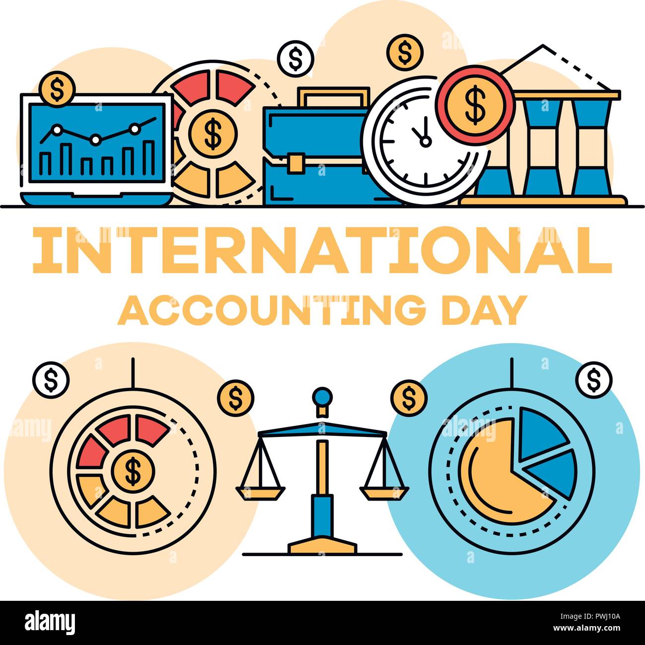 International accounting day Stock Vector Images - Alamy