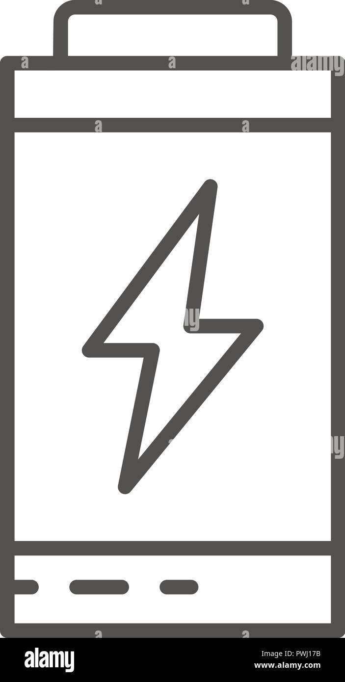Battery energy icon, outline style Stock Vector Image & Art - Alamy