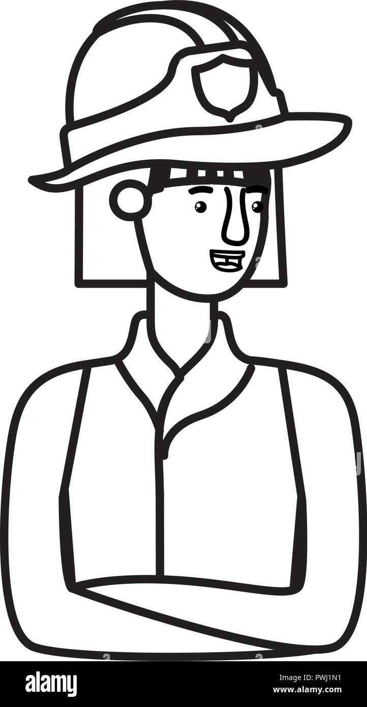 Firewoman cartoon hi-res stock photography and images - Alamy