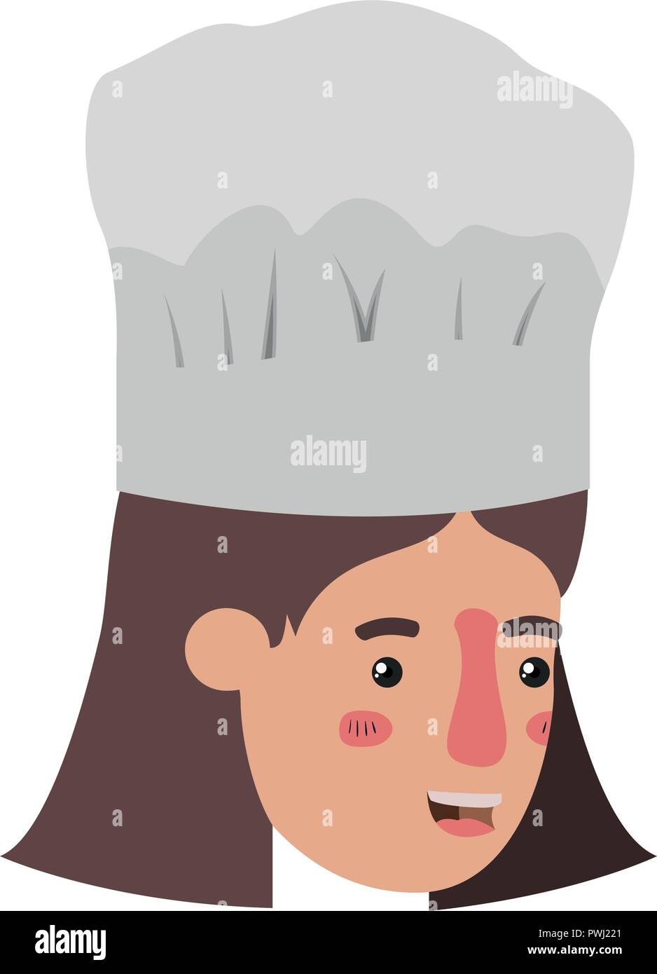 Woman vegetables mouth Stock Vector Images - Alamy