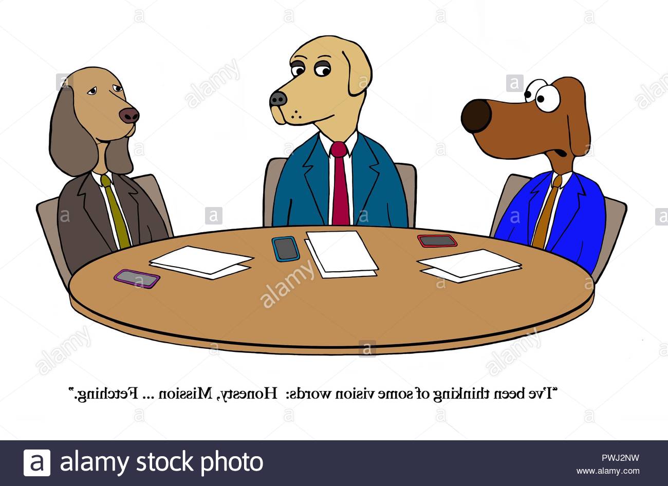 Compromise Cartoon High Resolution Stock Photography and Images - Alamy
