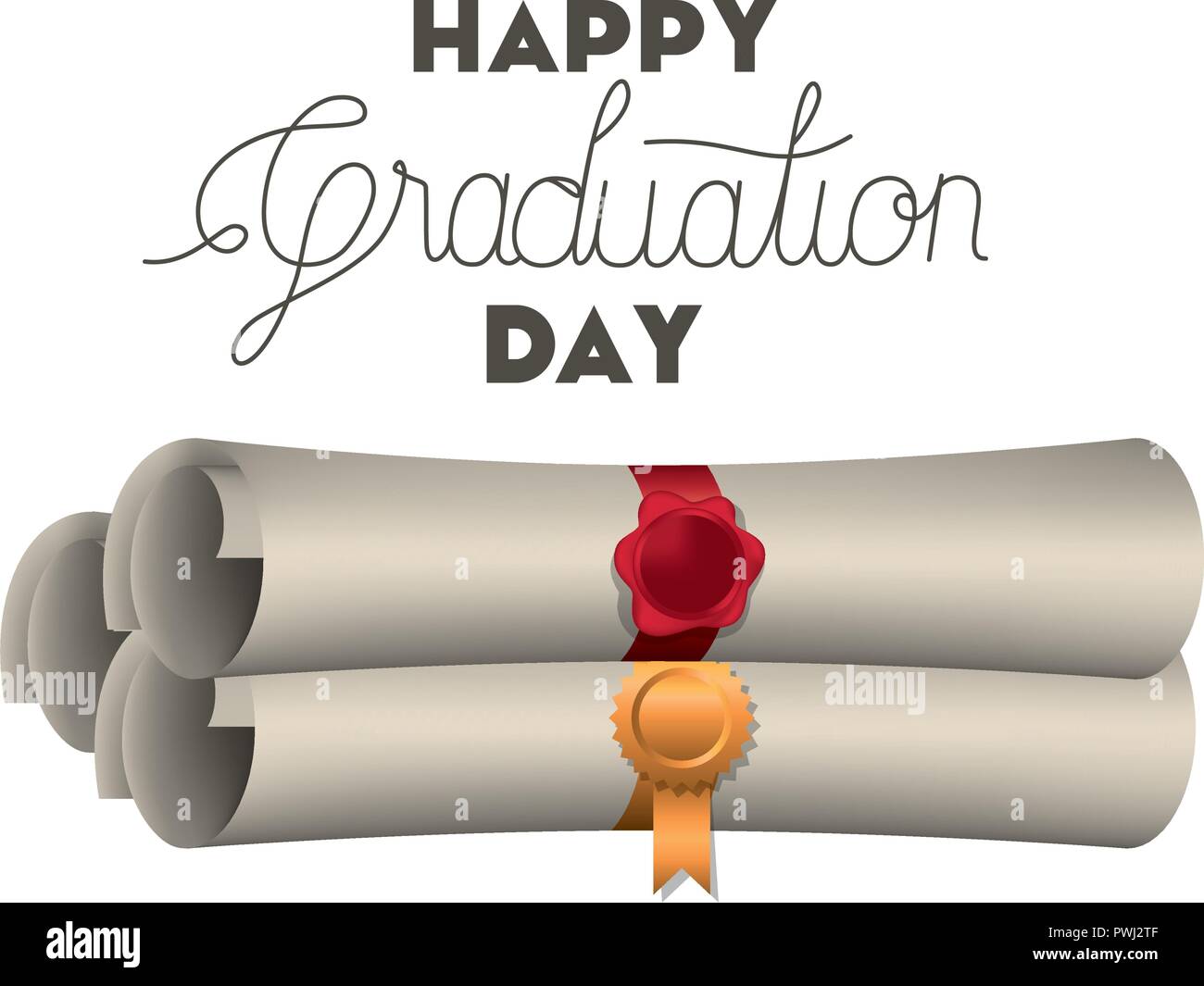 Folded certificate Stock Vector Images - Alamy