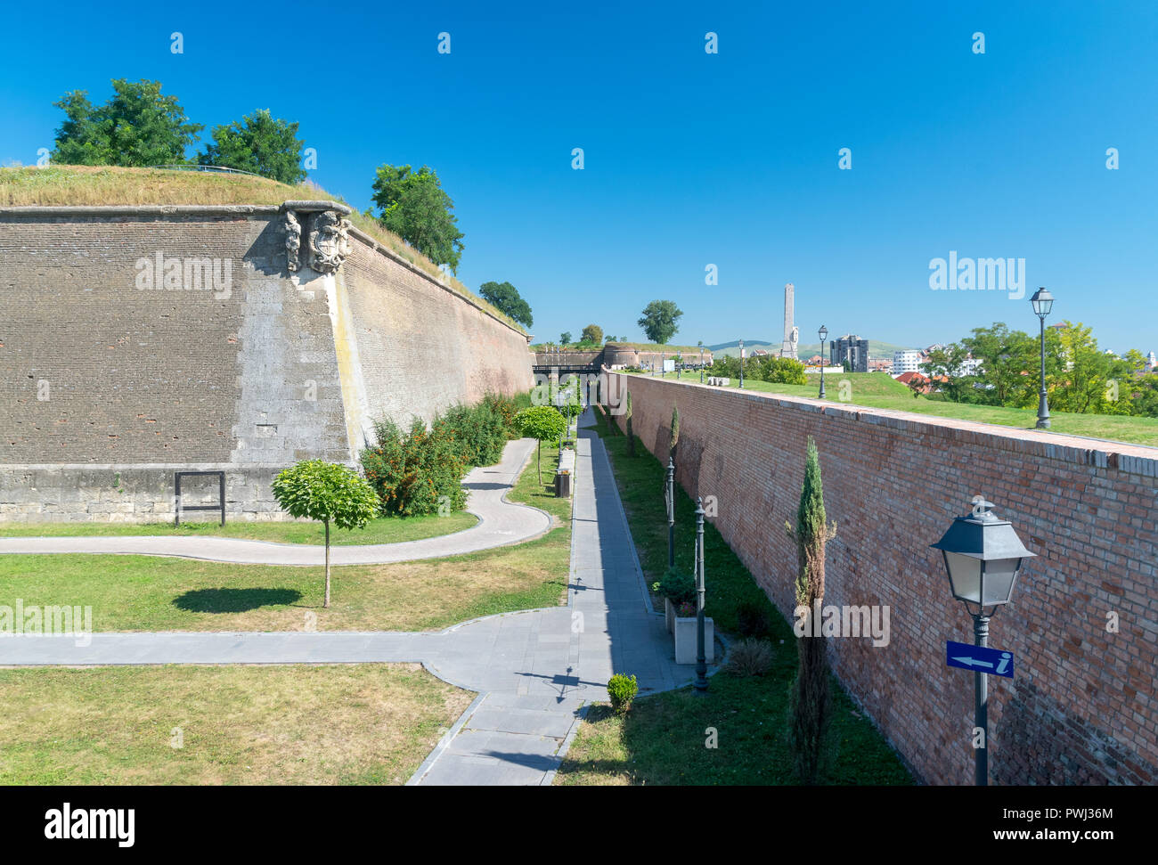 The Citadel Alba-Carolina in Alba Iulia, Romania Stock Photo - Alamy