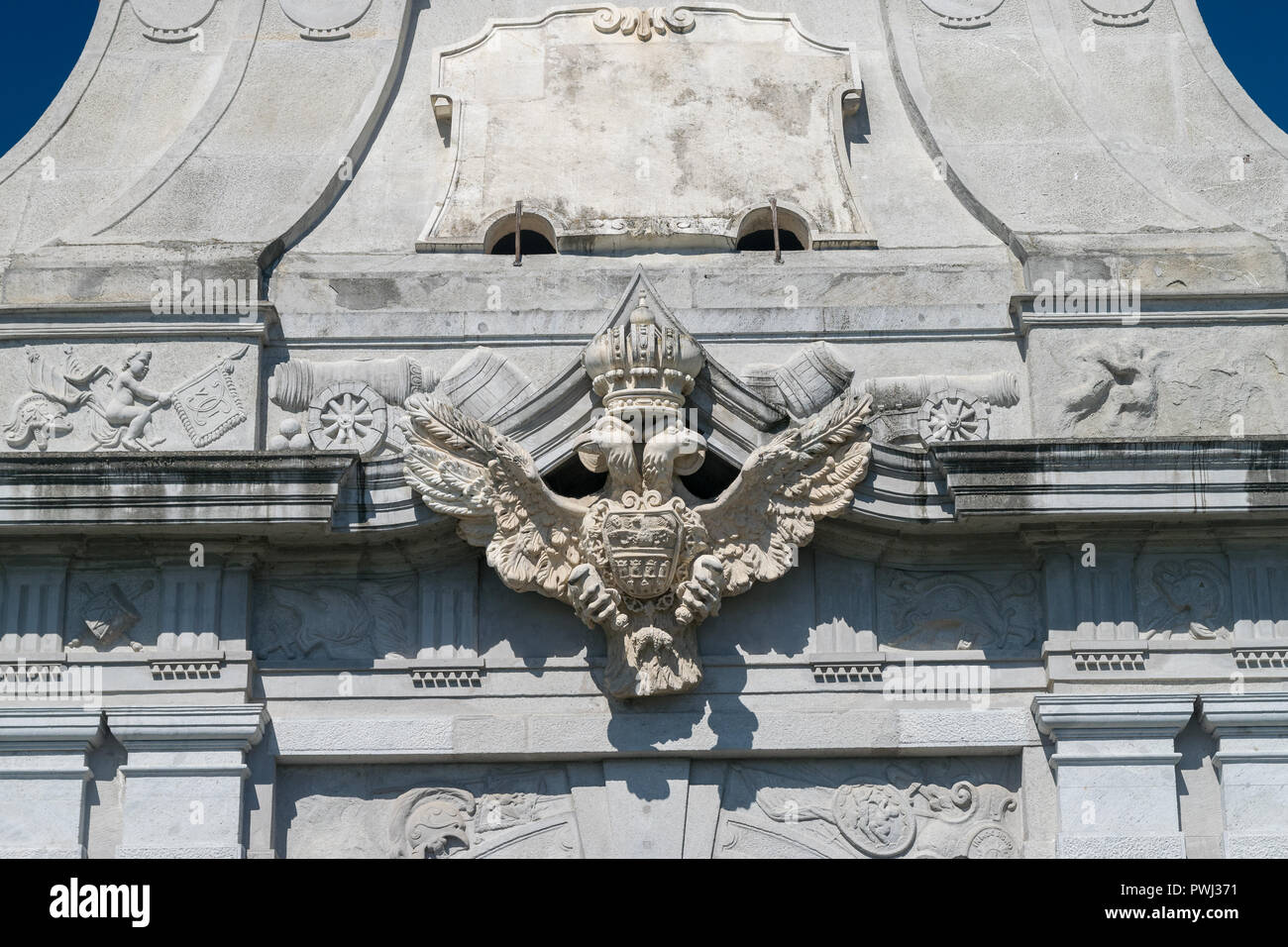Alba carolina fortress gate hi-res stock photography and images - Alamy