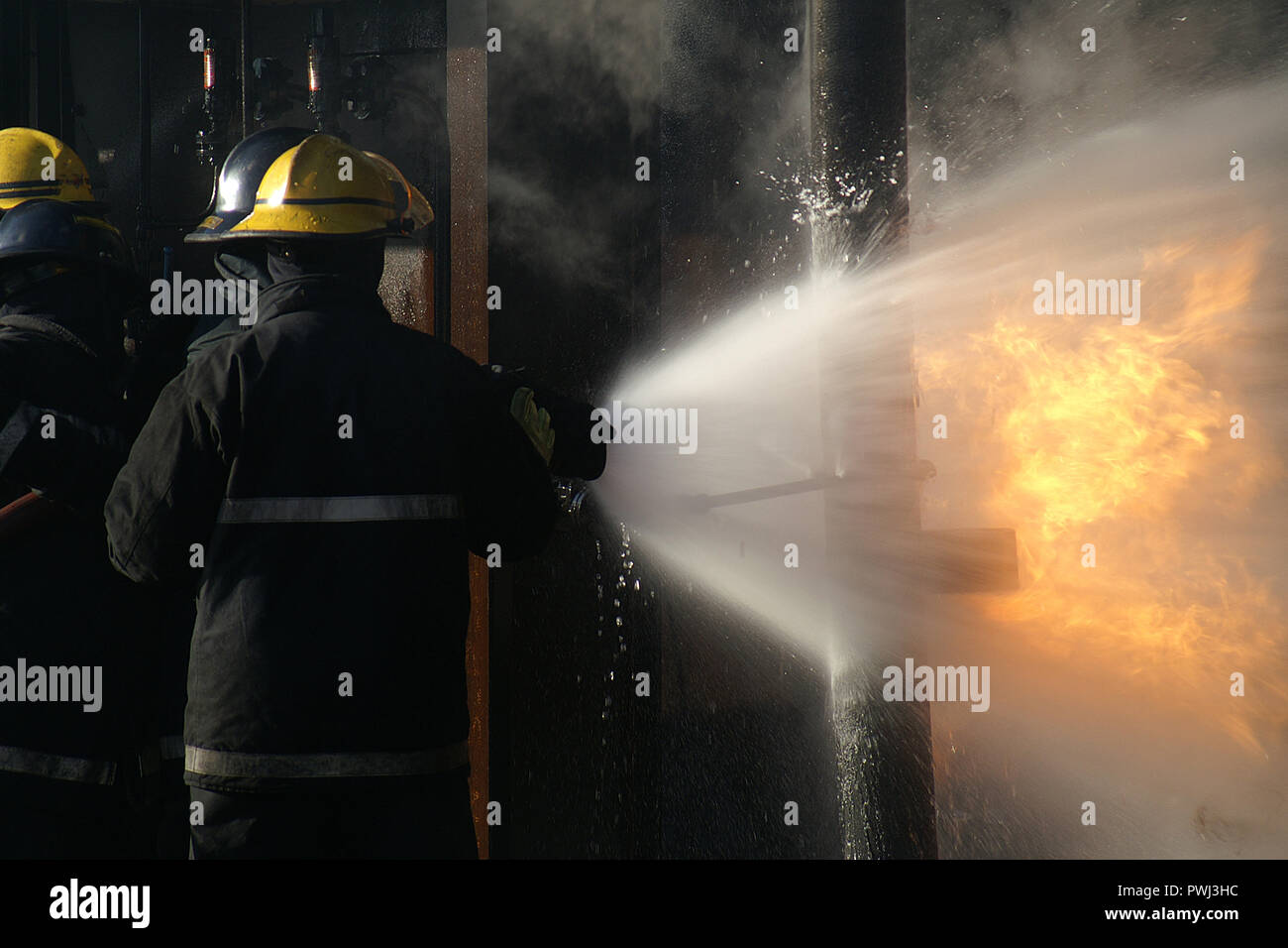 industrial building fire Stock Photo - Alamy