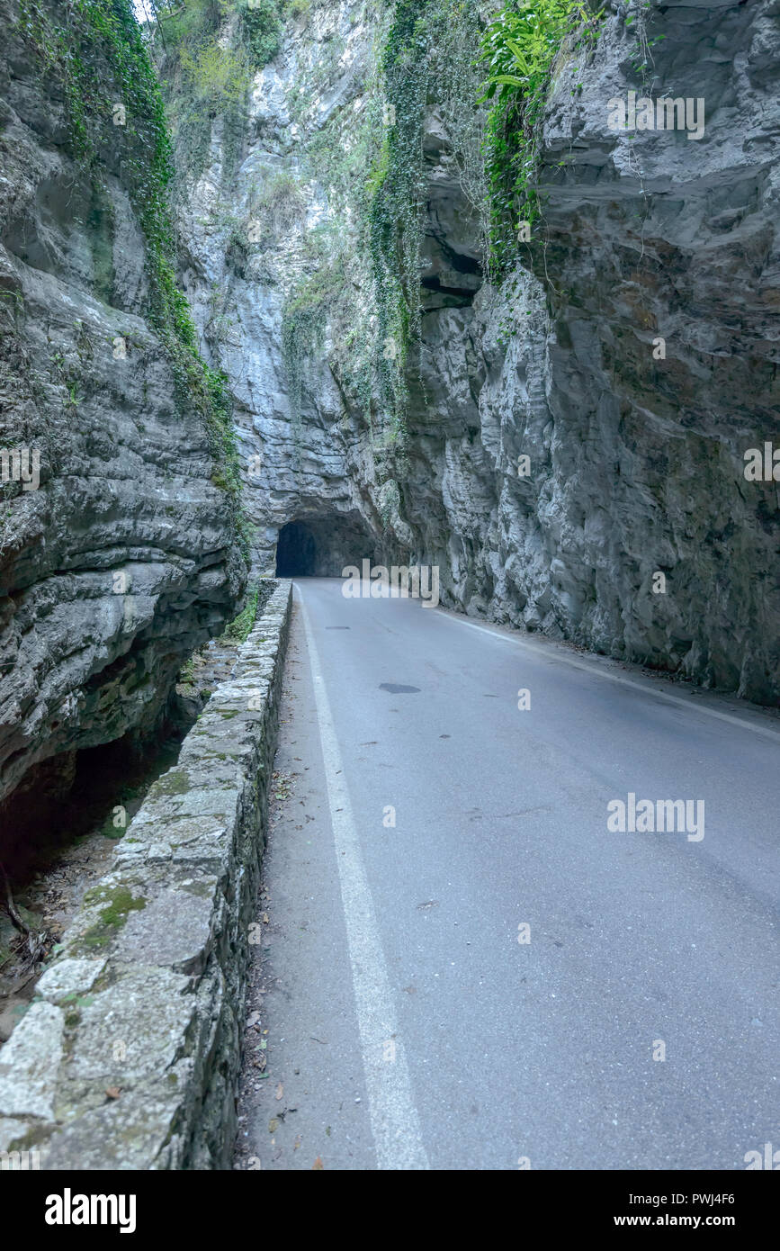 Steep Mountain Road