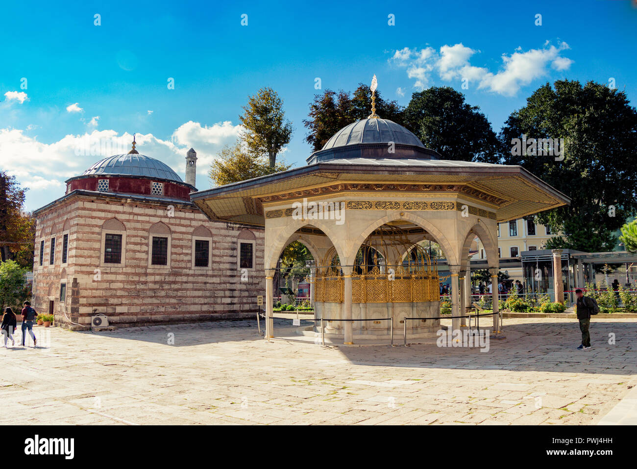Fine example of ottoman Turkish architecture masterpieces Stock Photo ...