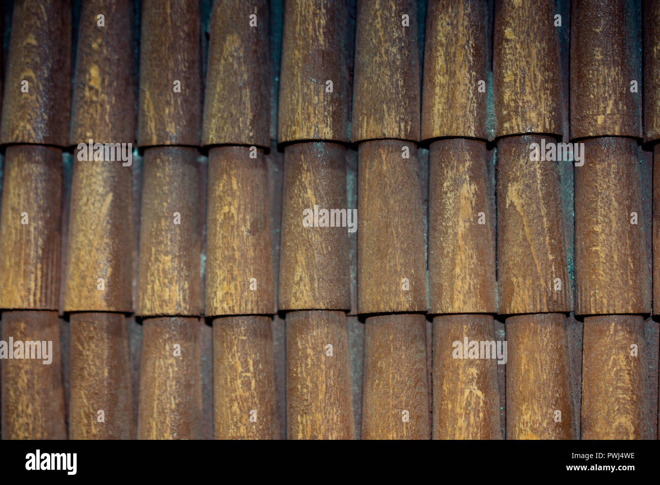 Texture details of an old wooden plunks as background Stock Photo - Alamy