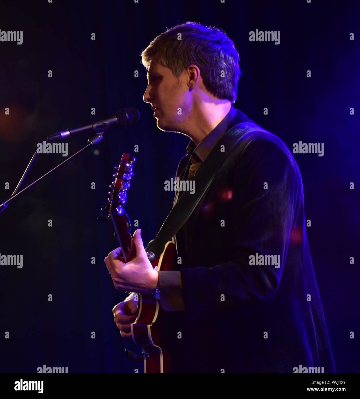 Scott Matthews and Ady Johnson at Komedia, Bath, England, October 2018 ...