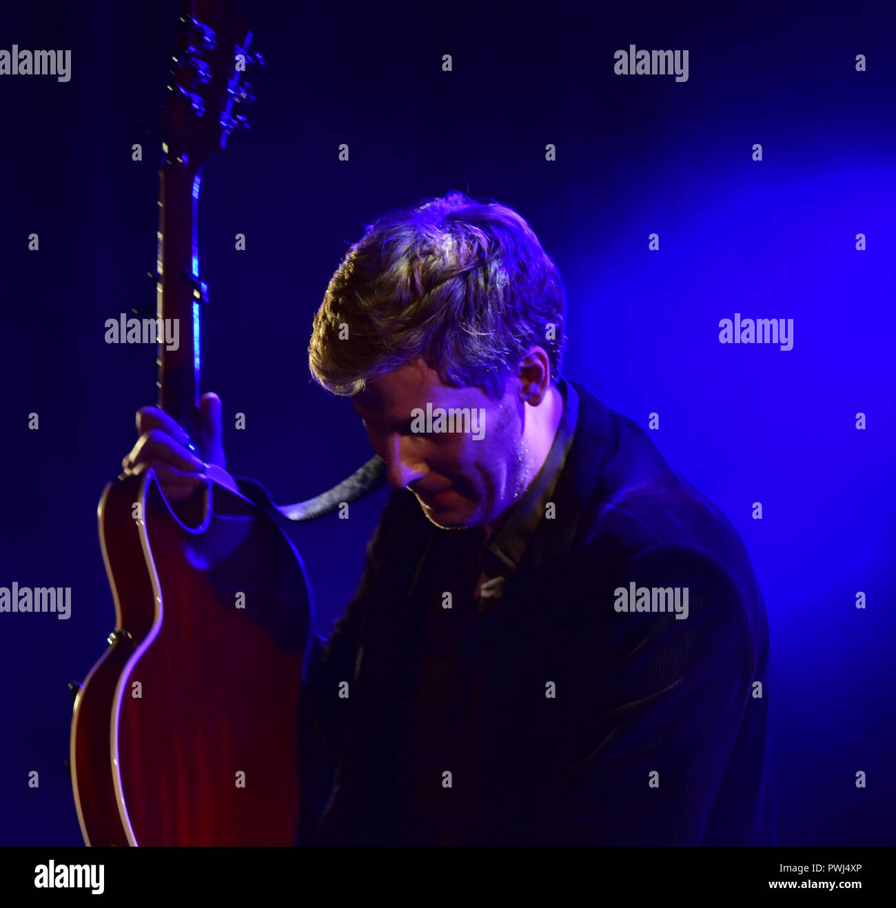 Scott Matthews and Ady Johnson at Komedia, Bath, England, October 2018 ...