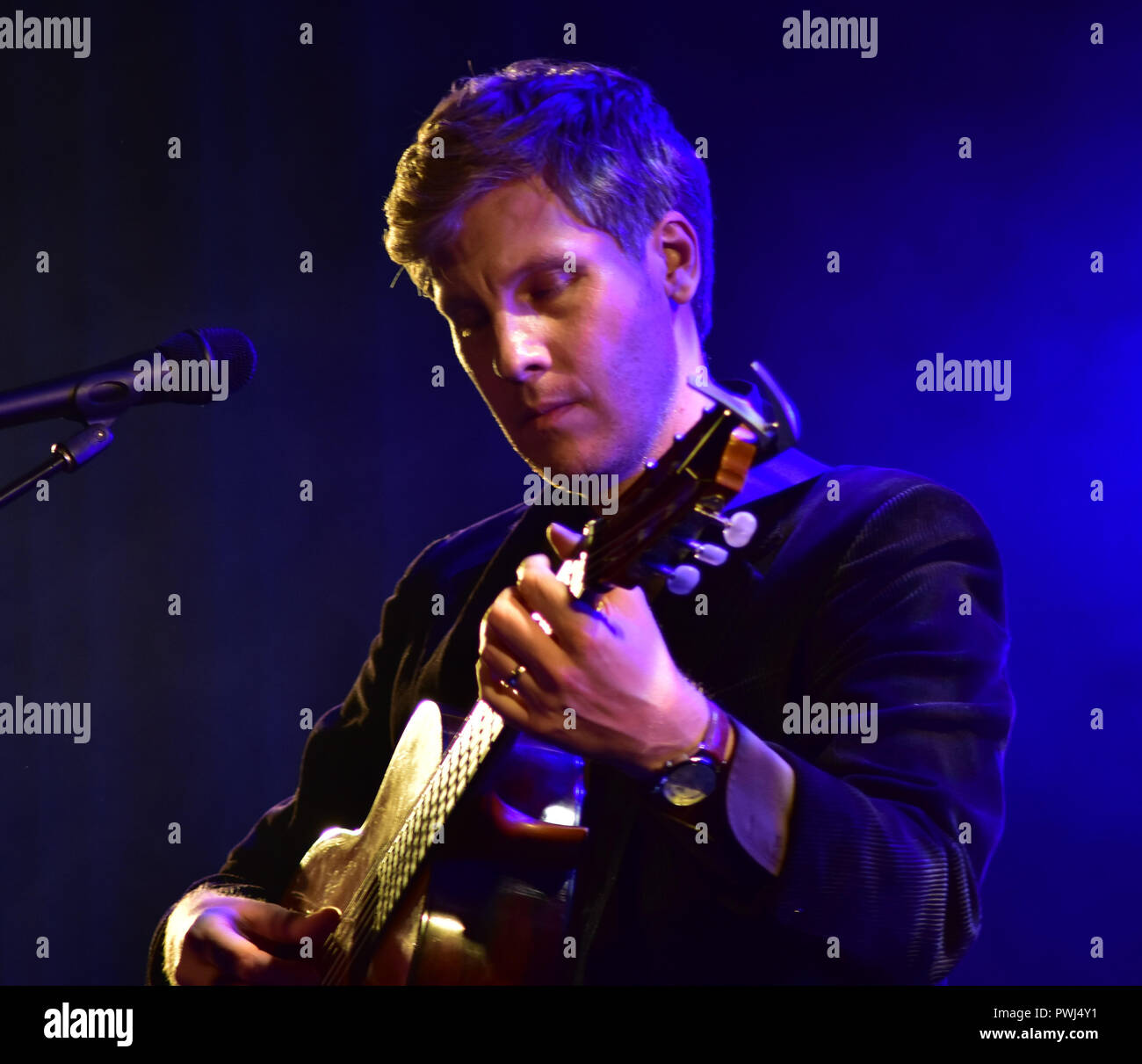 Scott Matthews and Ady Johnson at Komedia, Bath, England, October 2018 ...