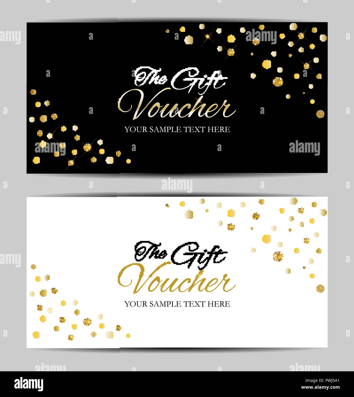 Luxury Members, Gift Card Template for your Business Vector ...