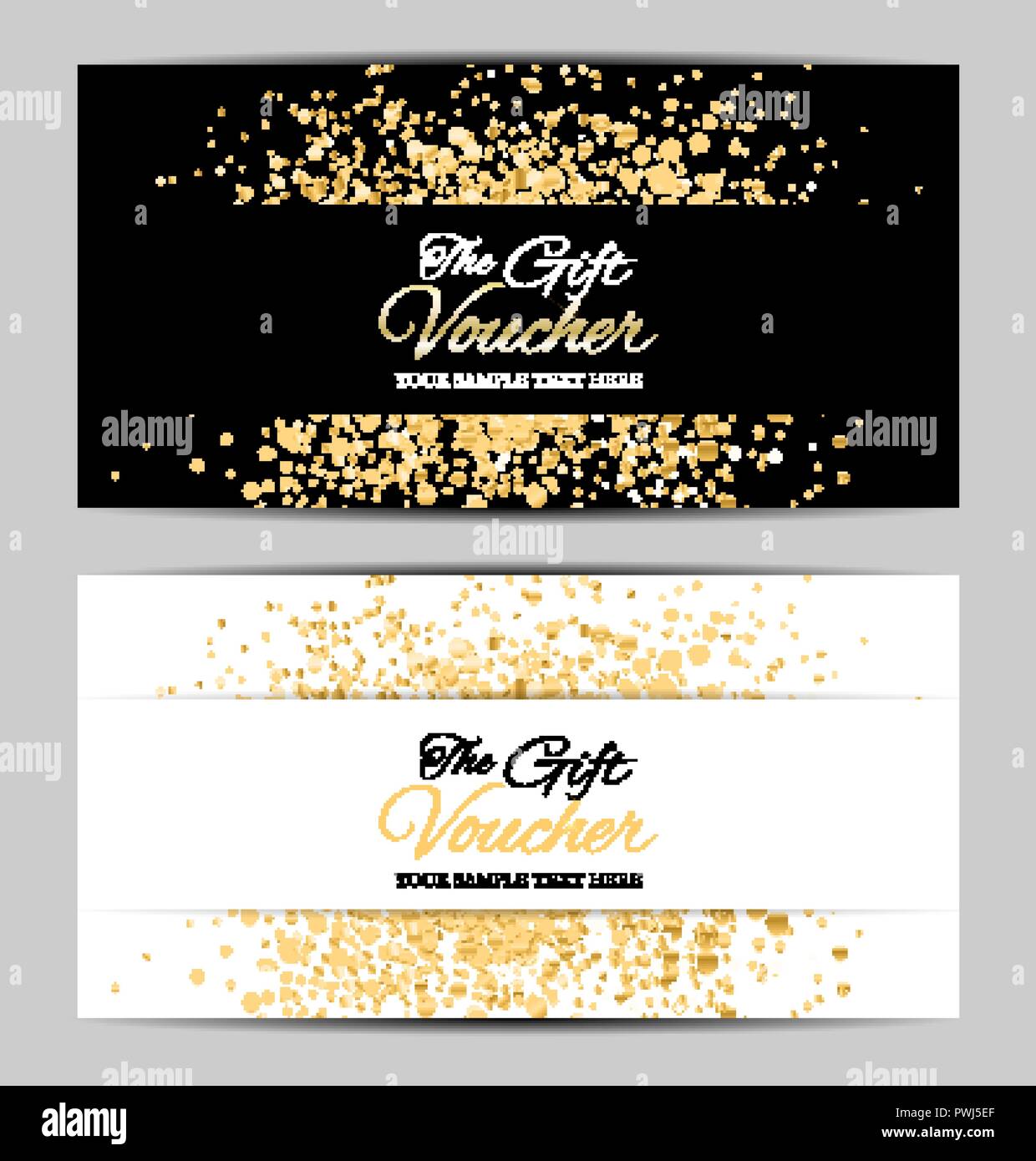 Luxury Members, Gift Card Template for your Business Vector ...