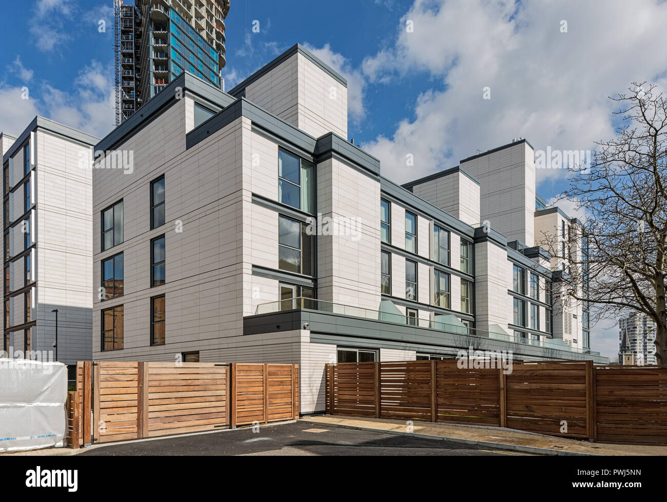 Chelsea Waterfront development Stock Photo - Alamy