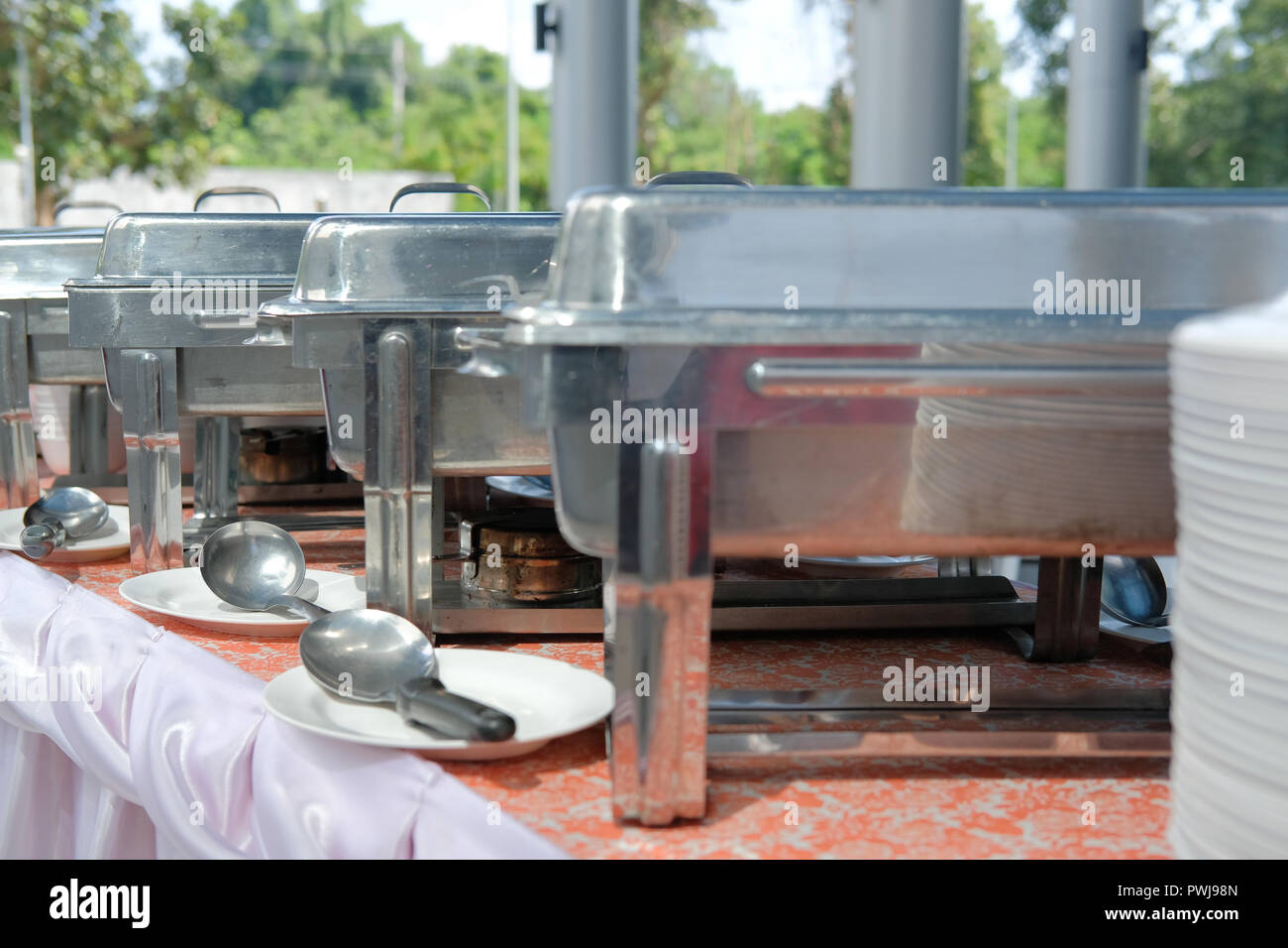 Food buffet catering in restaurant for wedding party banquet event ...