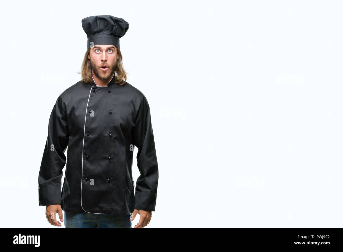 Young hispanic man cook Cut Out Stock Images & Pictures - Alamy